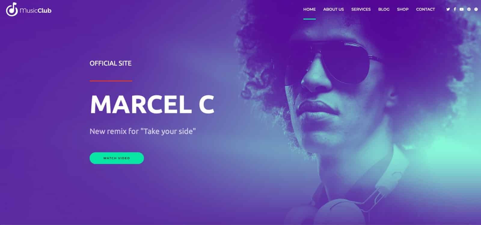 8 Best DJ Website Templates (HTML & Wordpress) - GlobalDJsGuide